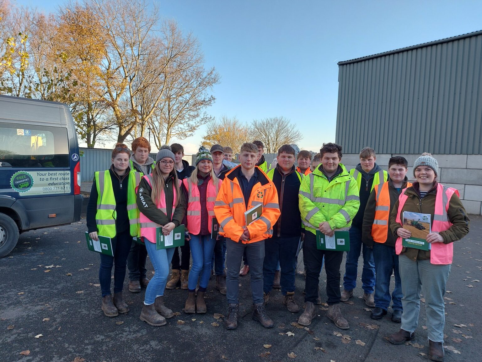 Riseholme College Visit Agri.Cycle